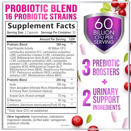 Digestive health probiotics for women