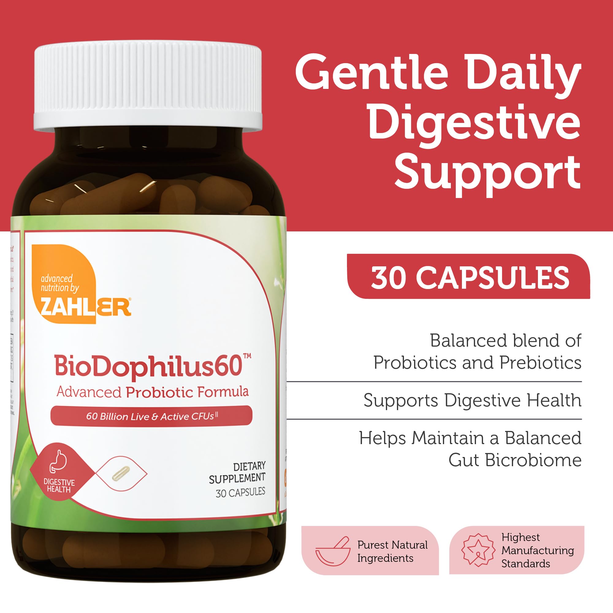 digestive health support acidophilus