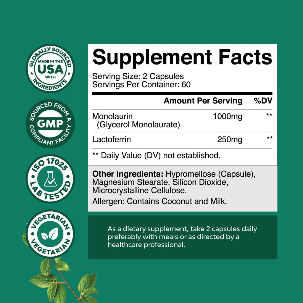 Digestive health support capsules