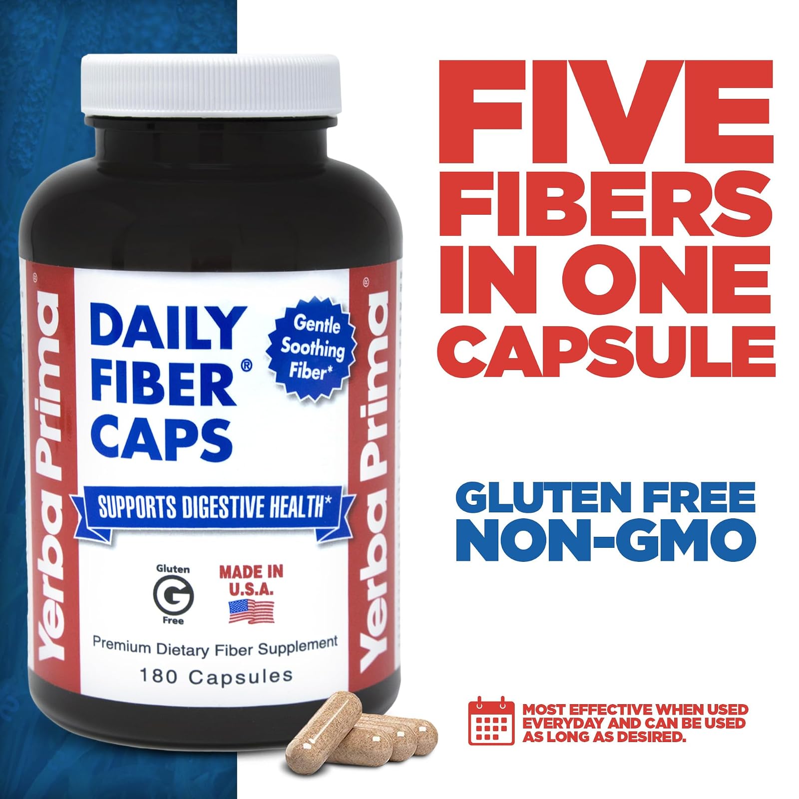 Digestive health support capsules