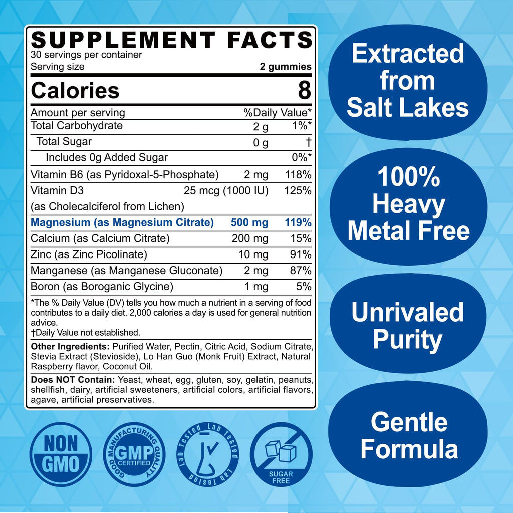 digestive health support magnesium gummies