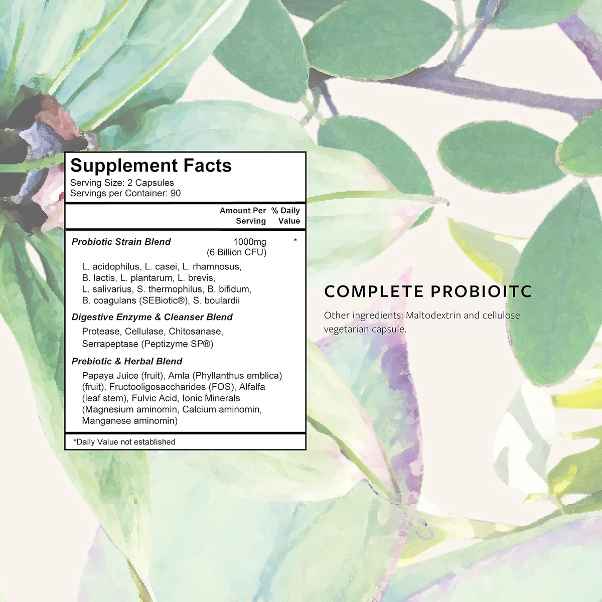 digestive health support probiotics