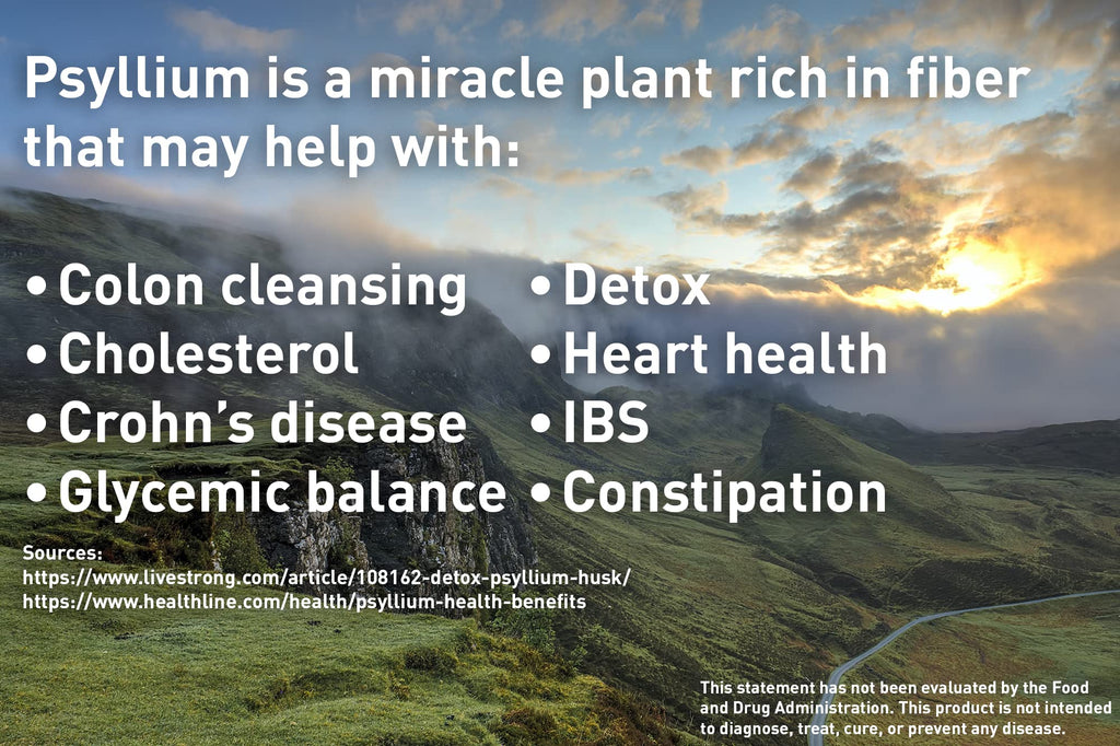 digestive health support psyllium supplement