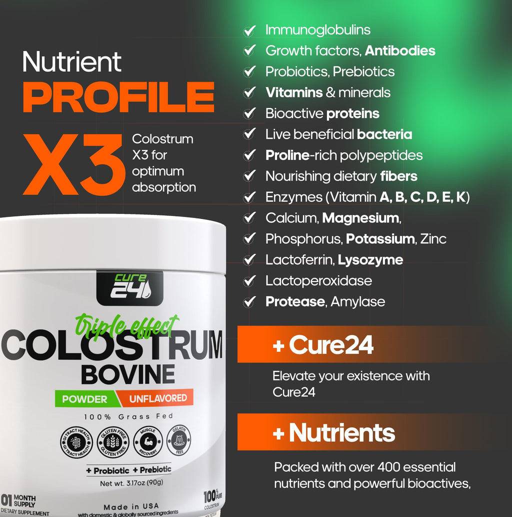 digestive health support with colostrum