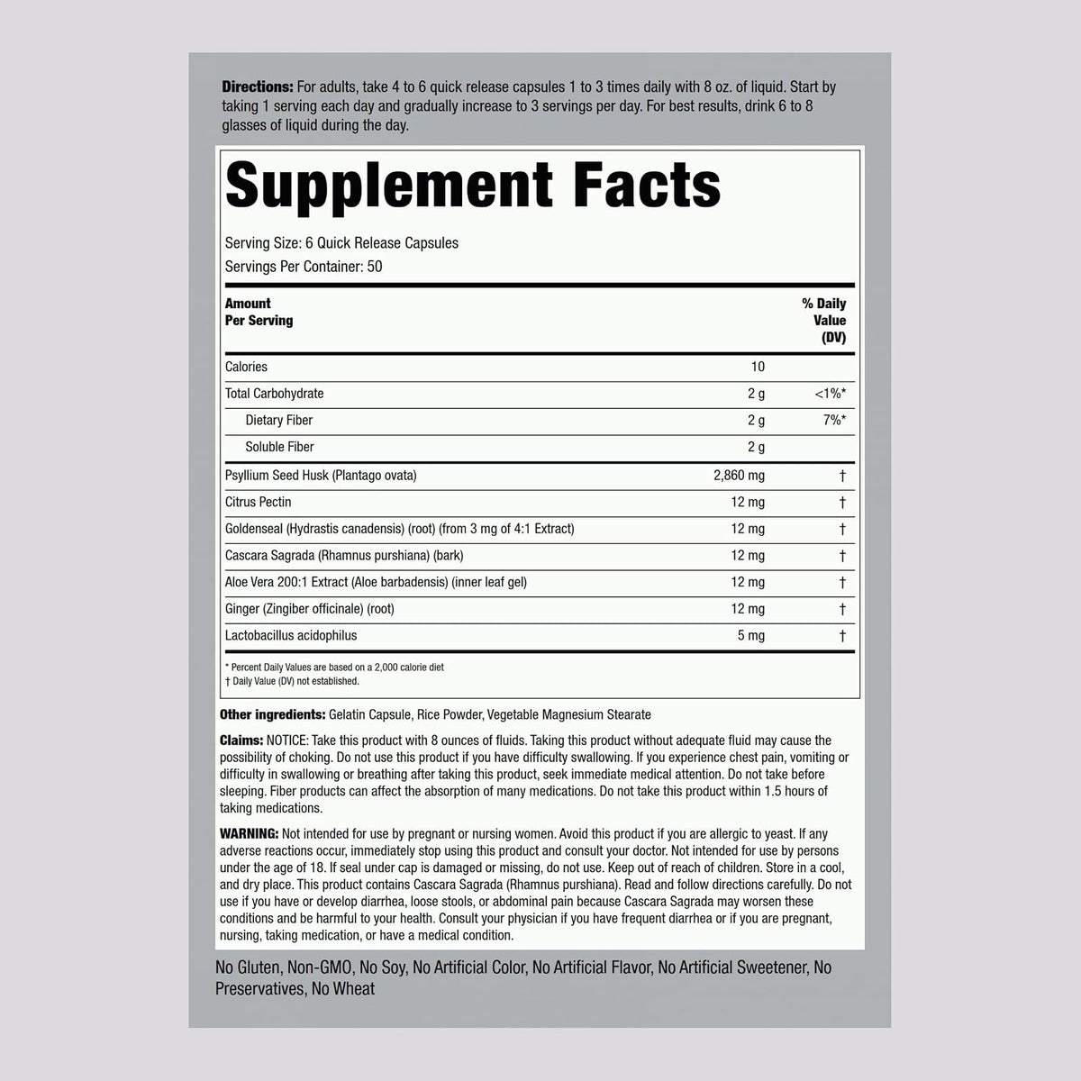 Digestive health support with Piping Rock