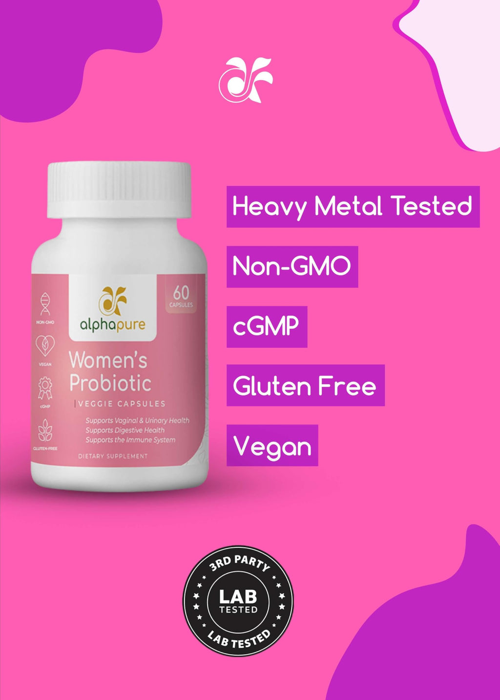 Digestive health support with prebiotics