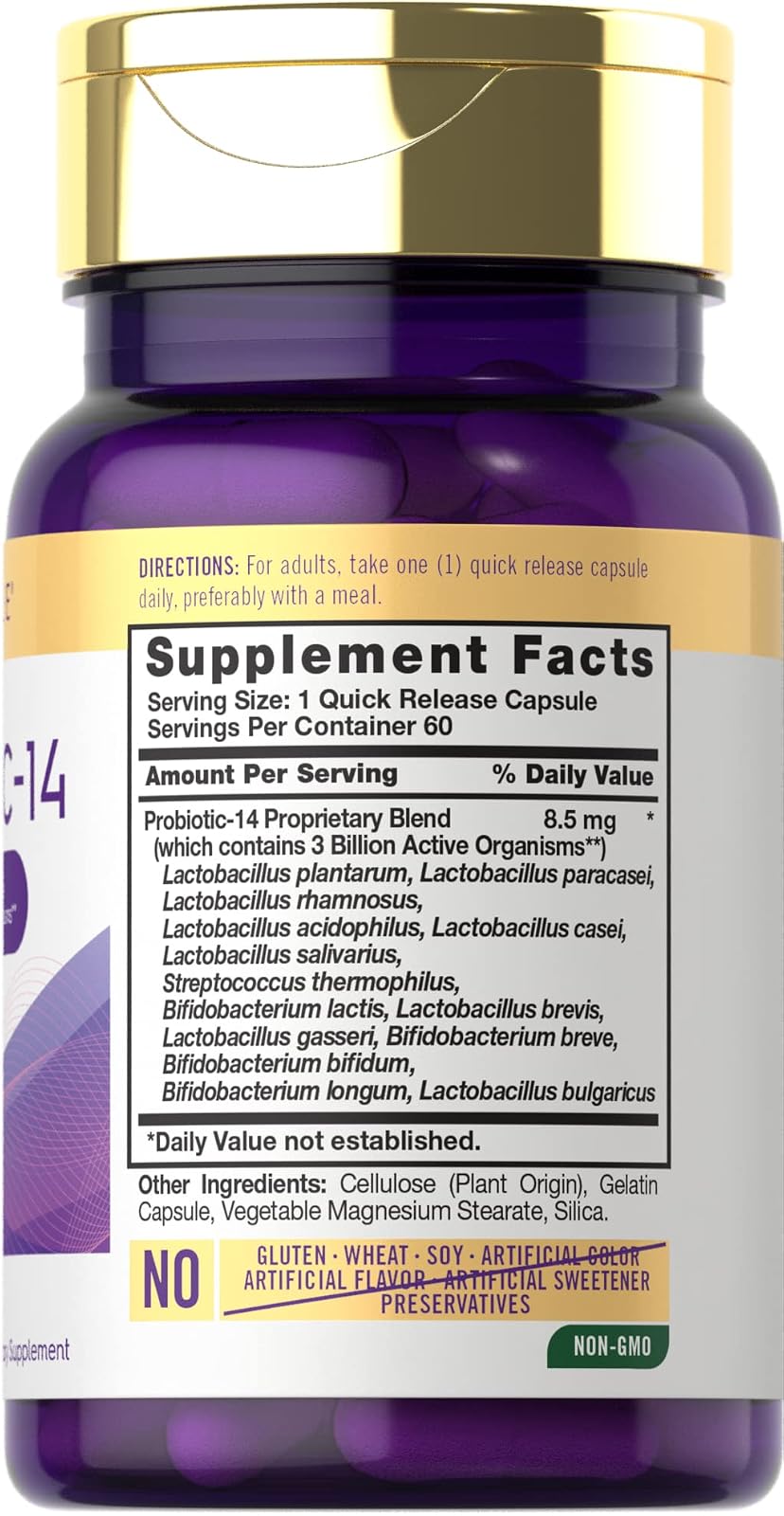 digestive health support with probiotics