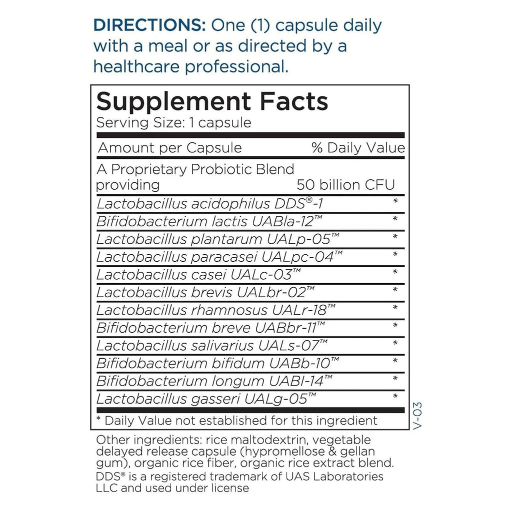 digestive health support with probiotics