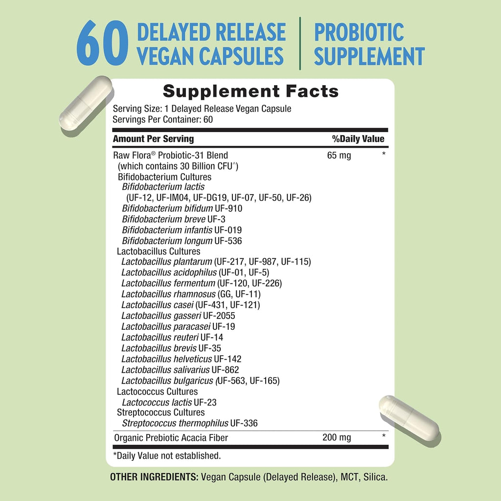 Digestive health support with probiotics