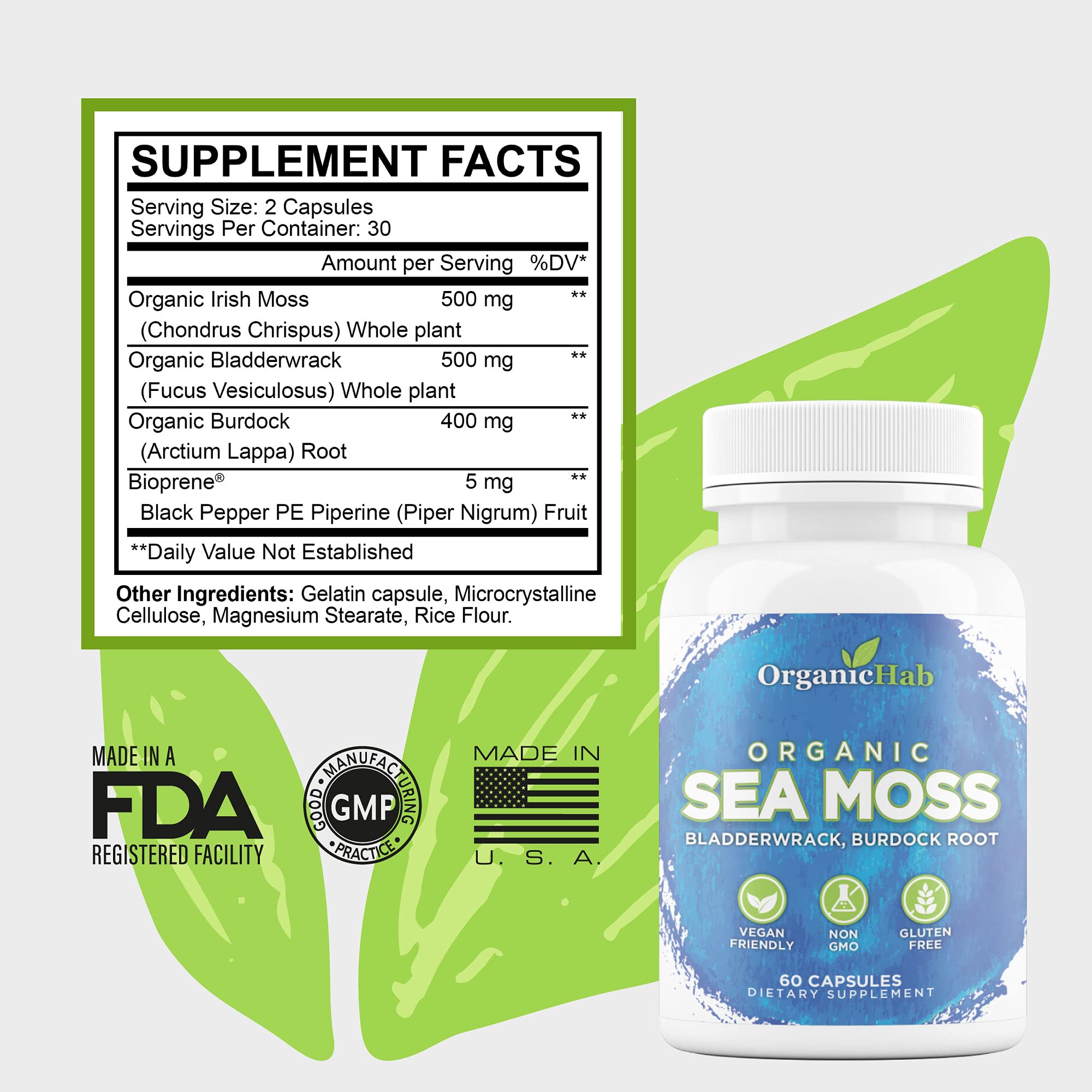 digestive health support with sea moss