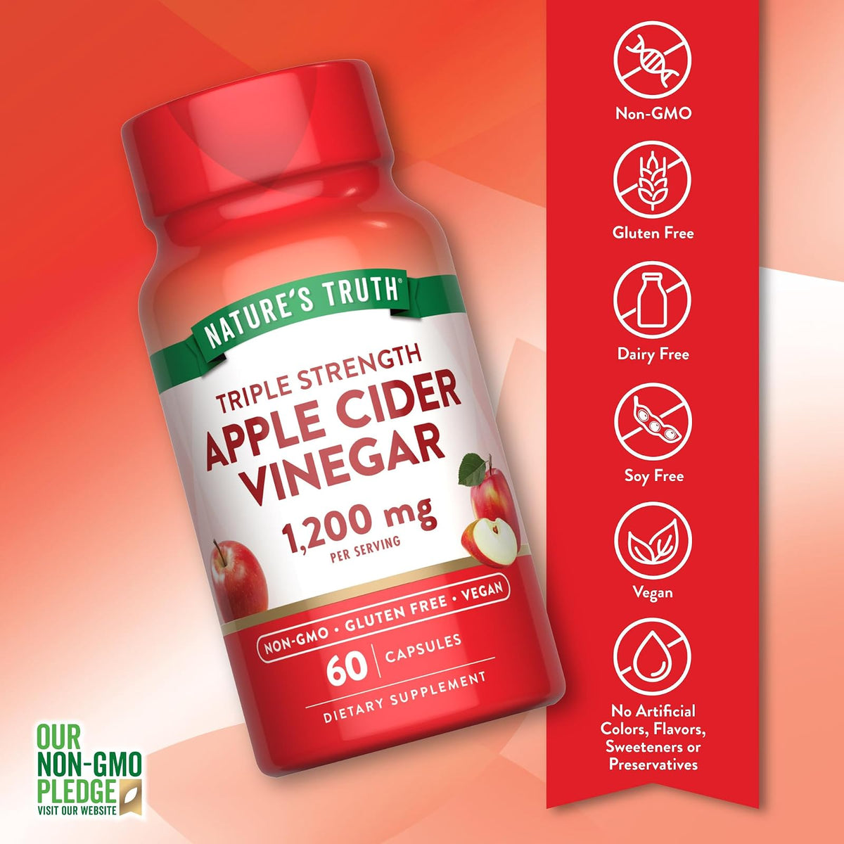 digestive health support with vinegar