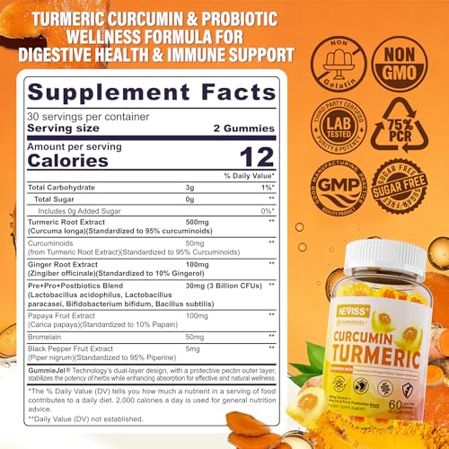digestive health turmeric supplements