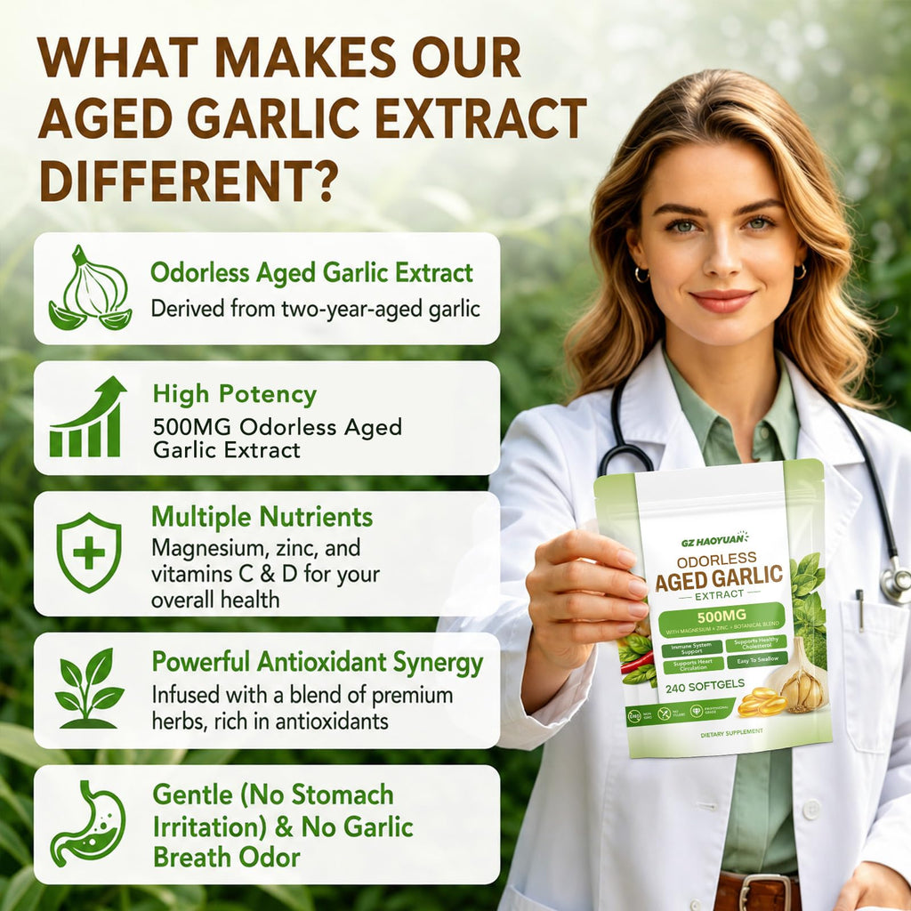 Digestive health with aged garlic