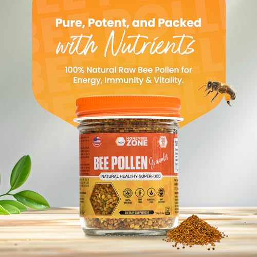 digestive health with bee pollen granules