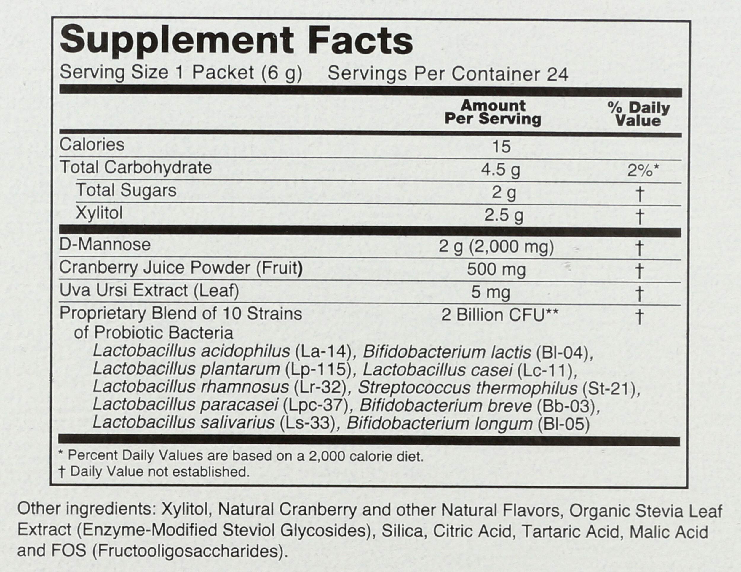 digestive health with cranberry probiotics