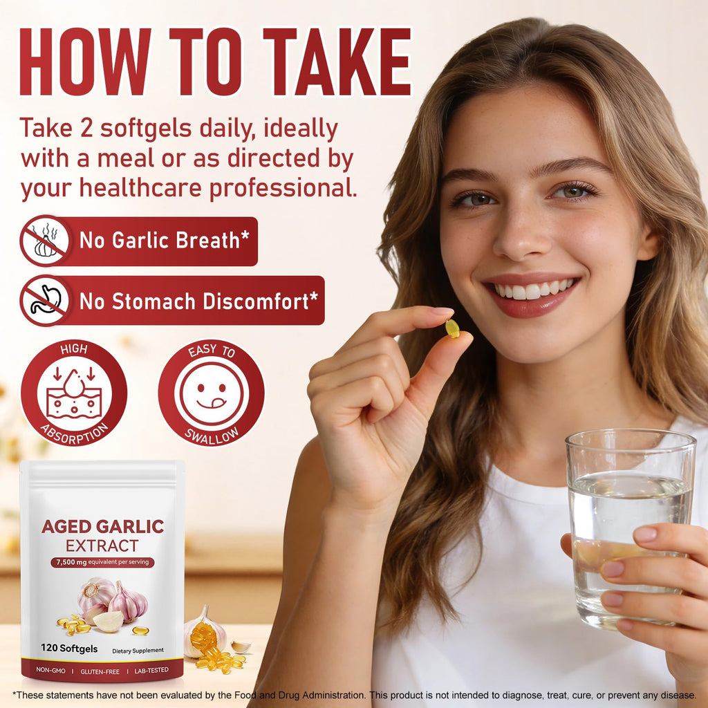 Digestive health with garlic extract