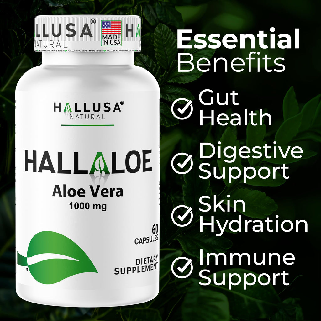Digestive health with HallAloe aloe vera