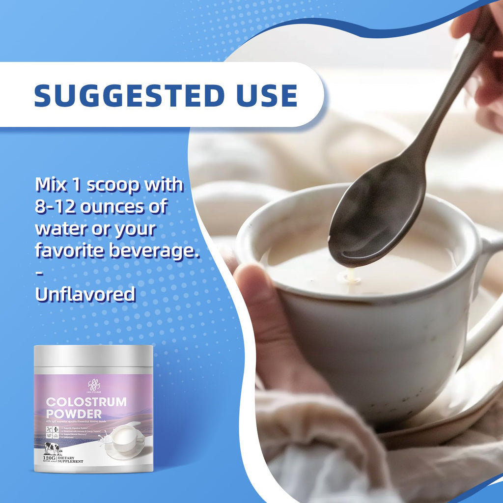 digestive health with iMATCHME colostrum