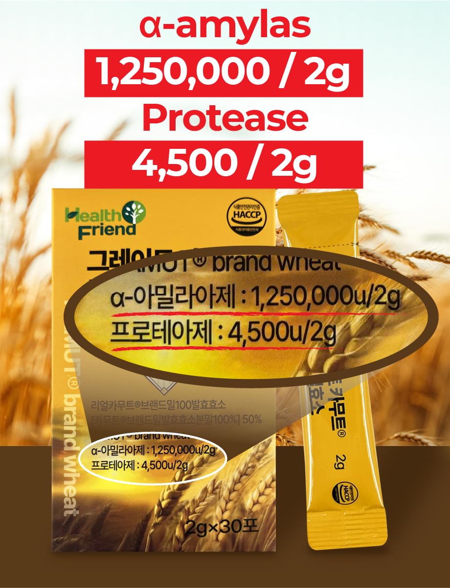 Digestive health with KAMUT wheat powder