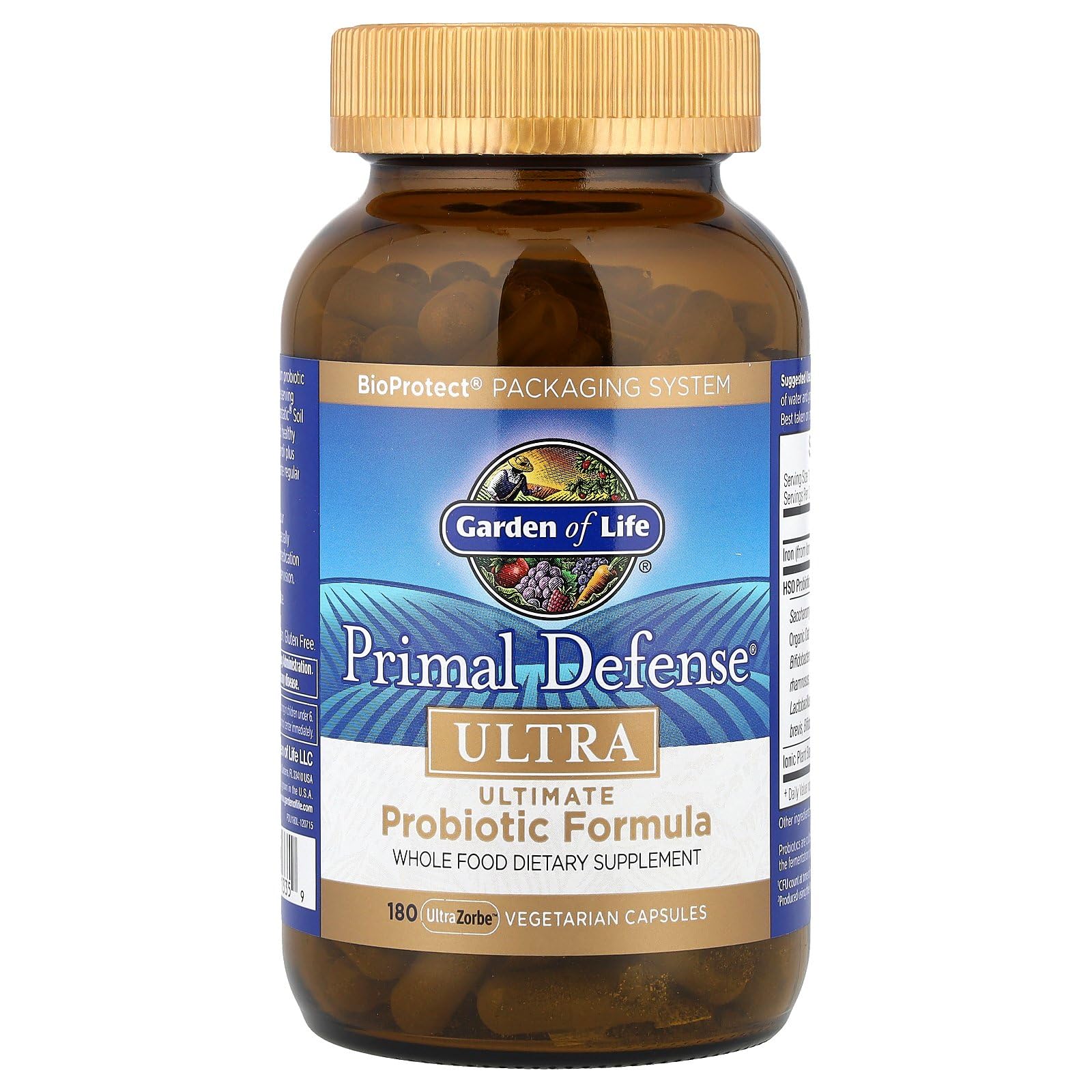 digestive health with probiotics capsules
