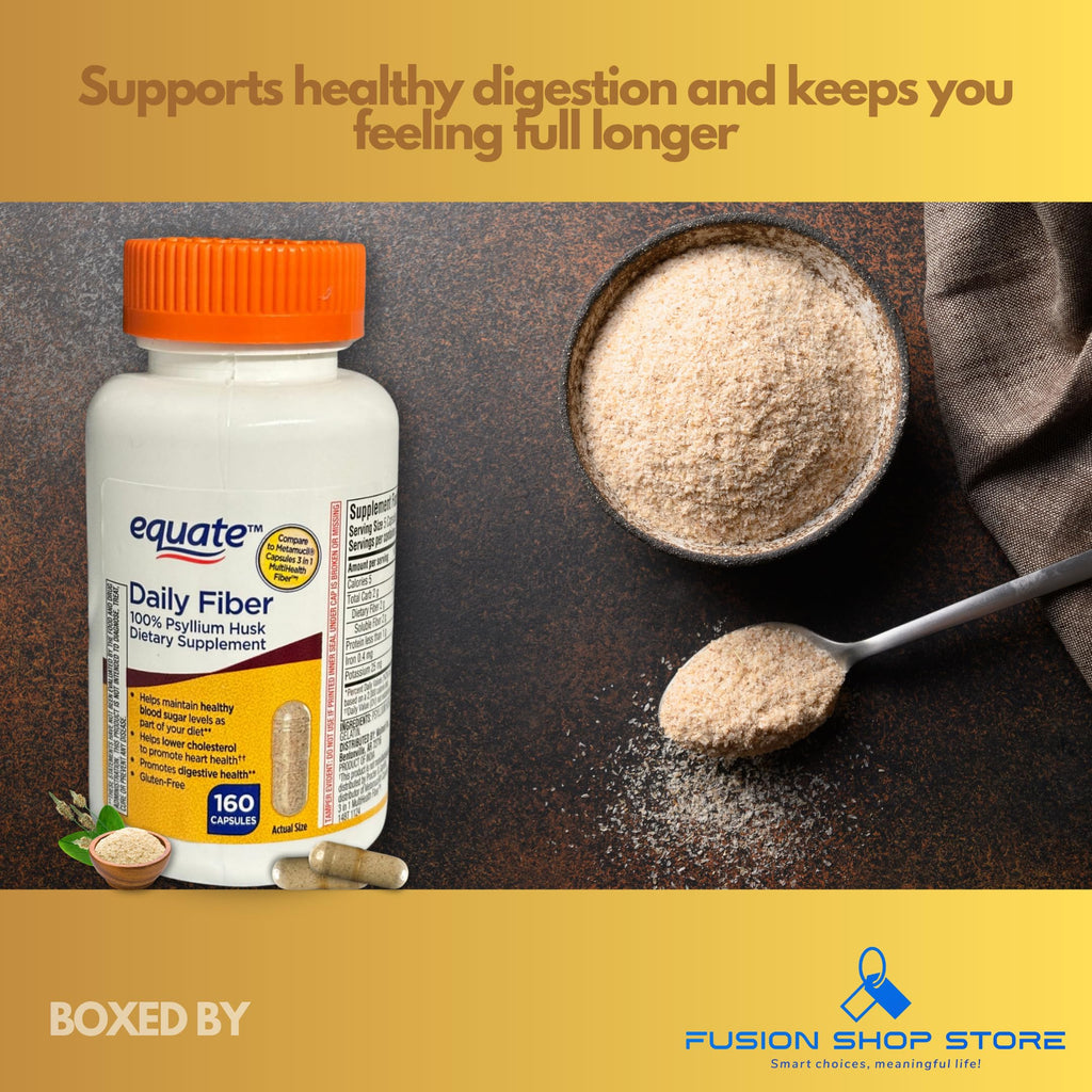 Digestive health with psyllium capsules