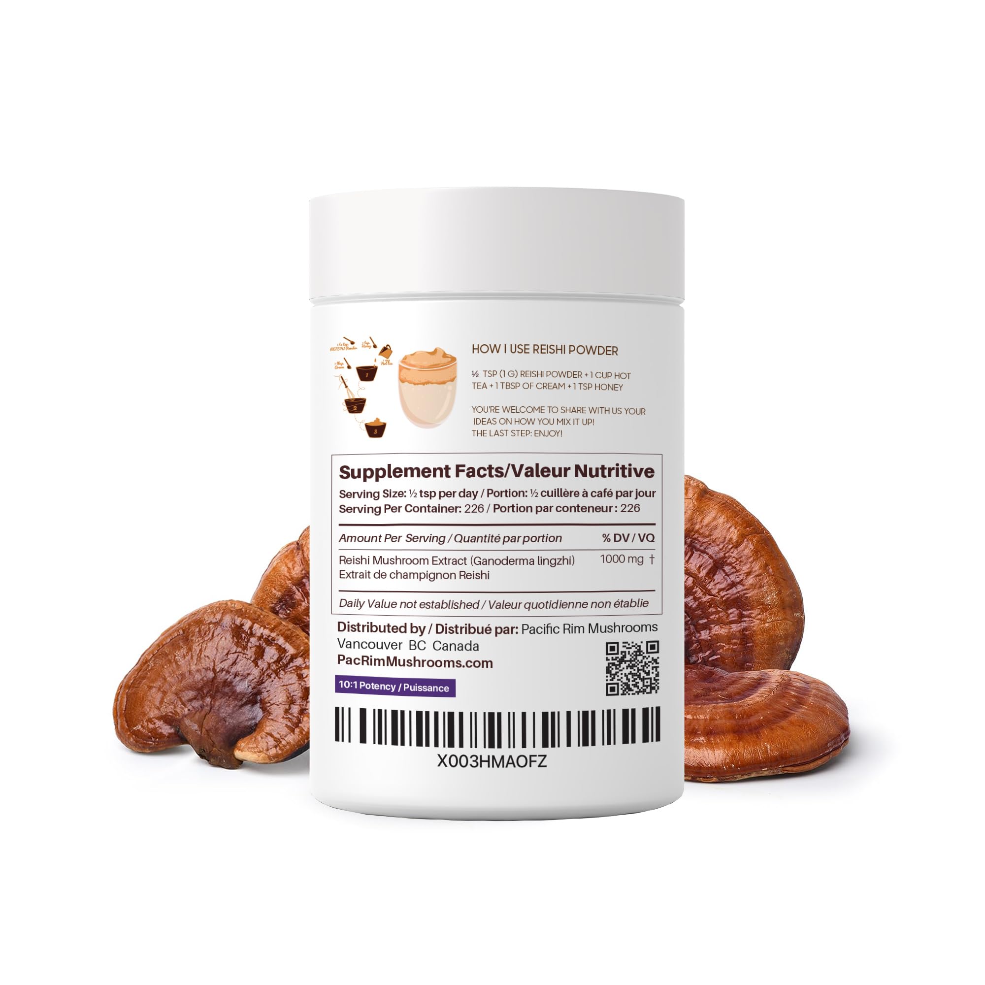 digestive health with reishi mushrooms