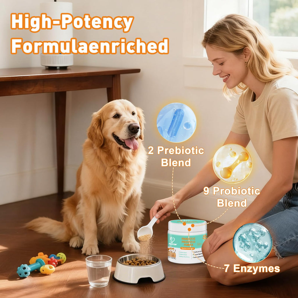 Digestive support for dogs and cats