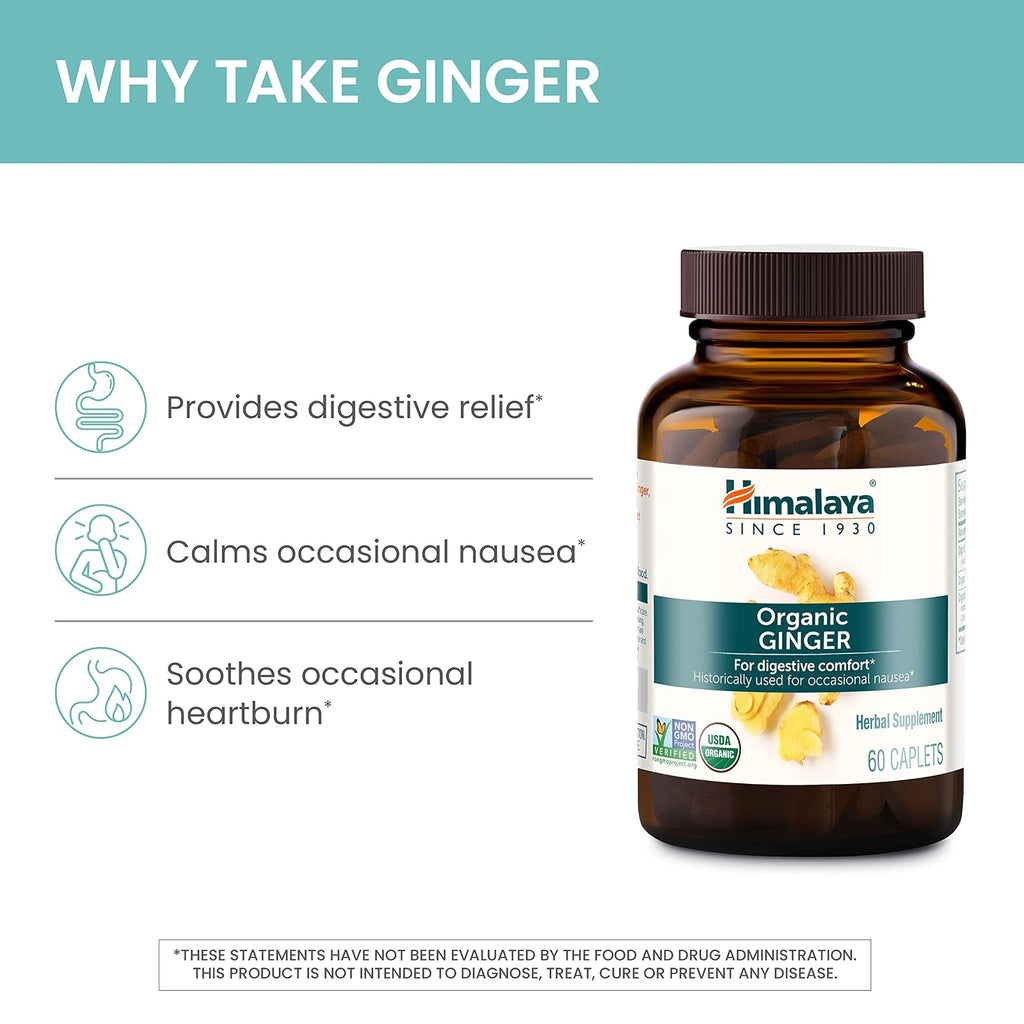 digestive support ginger caplets