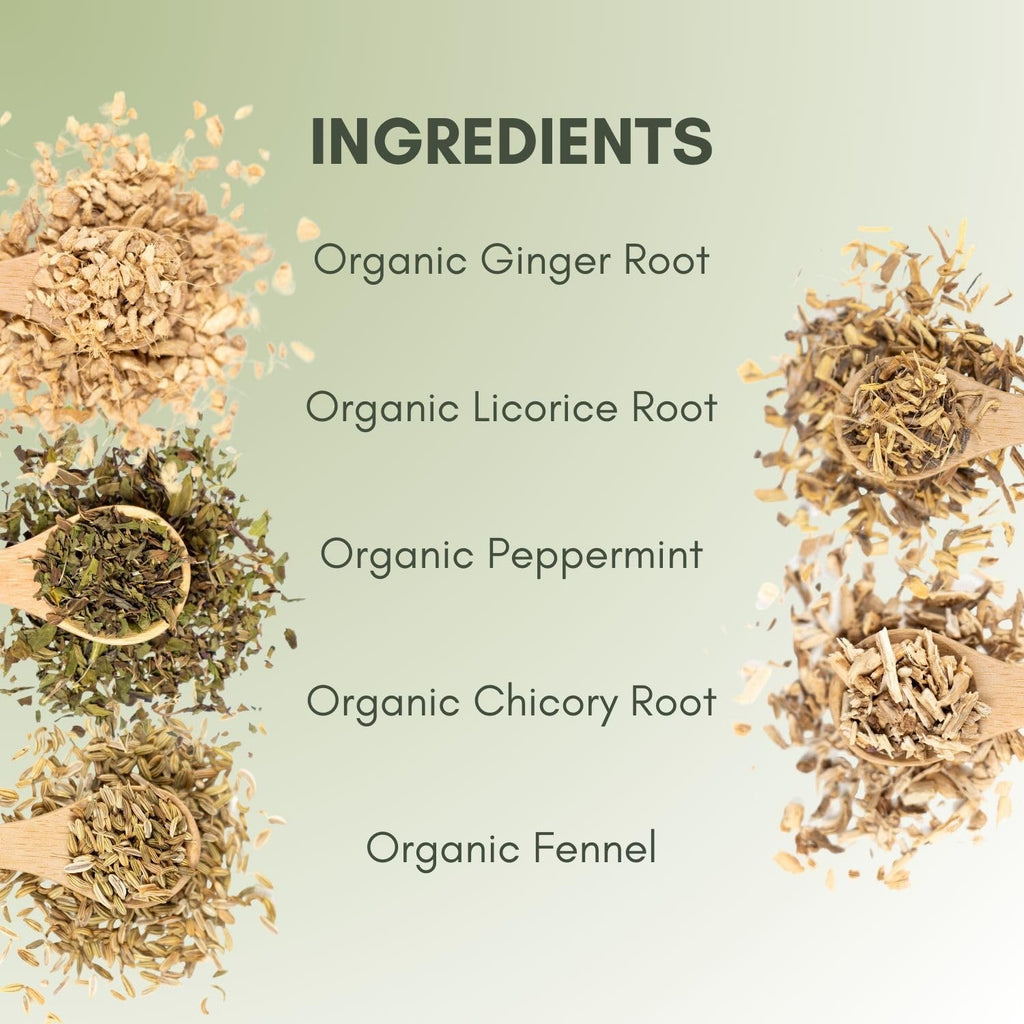 digestive support herbal infusion