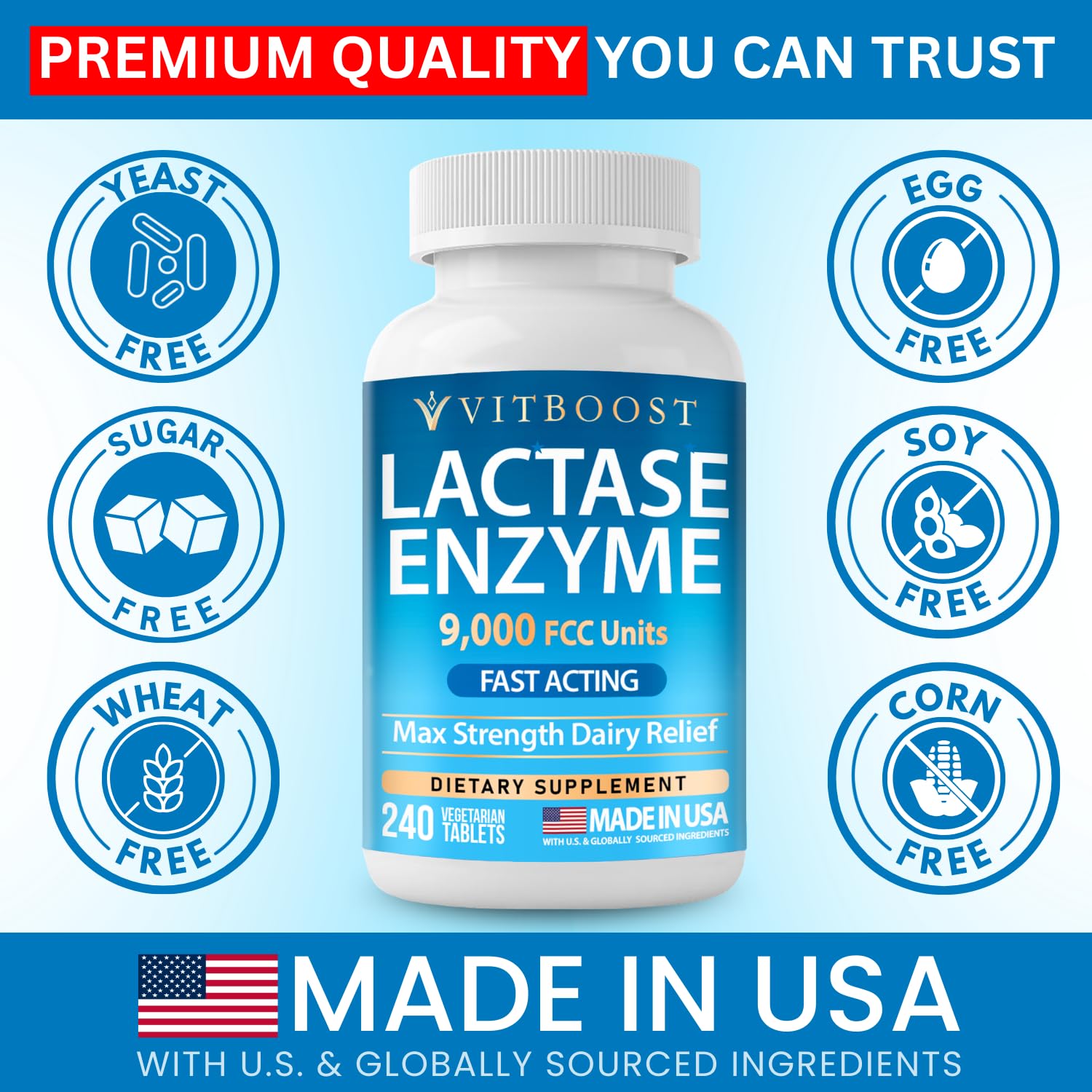 digestive support lactase enzyme