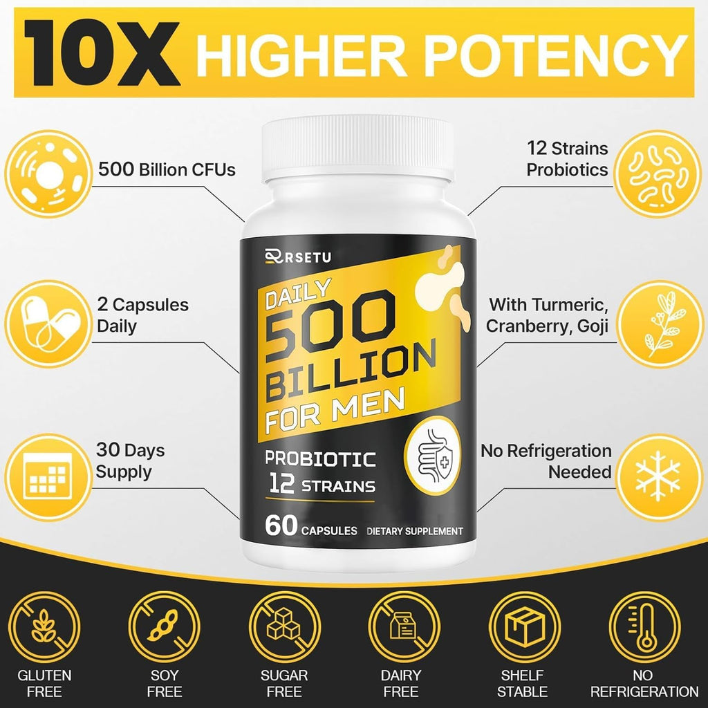 digestive support probiotics for men