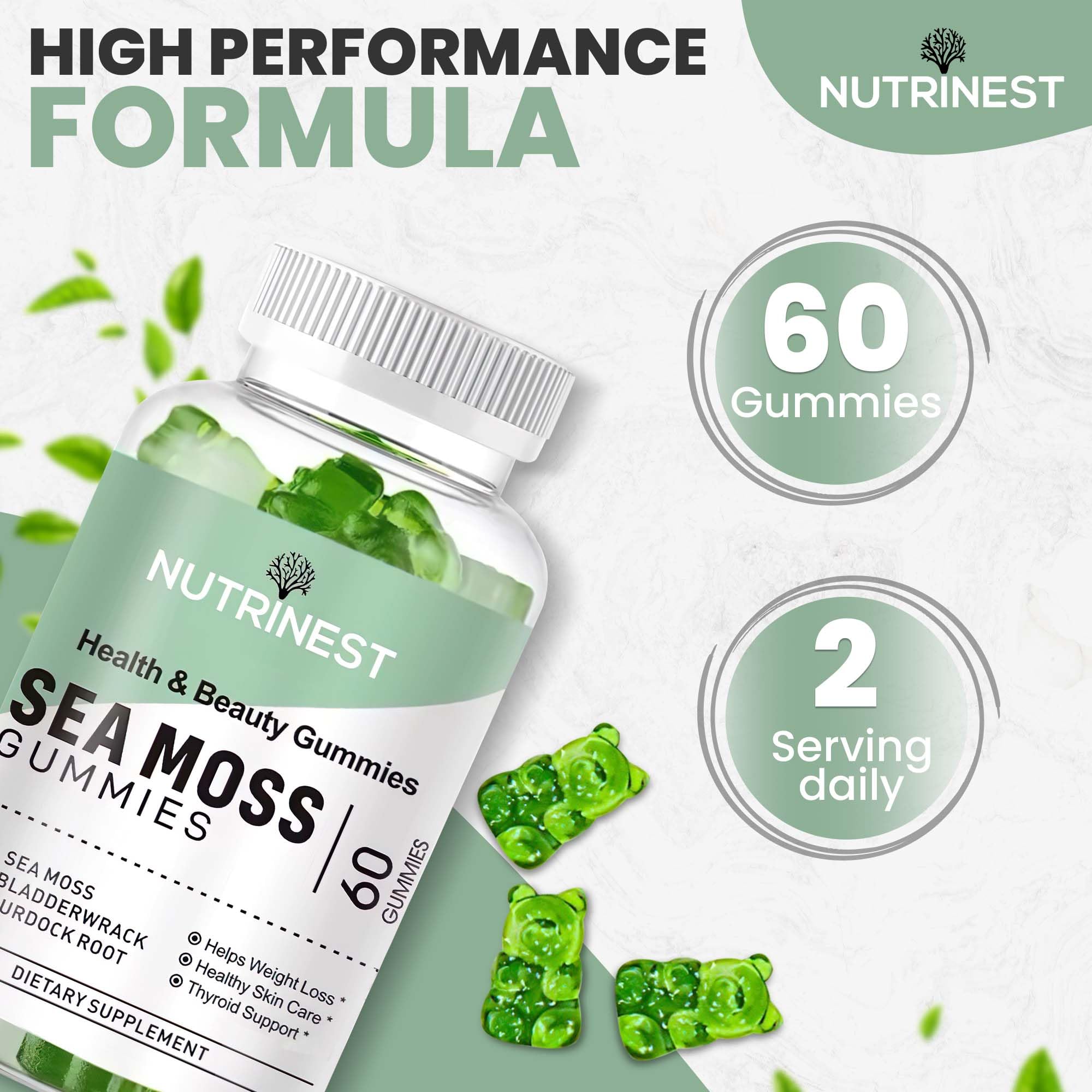 digestive support sea moss gummies