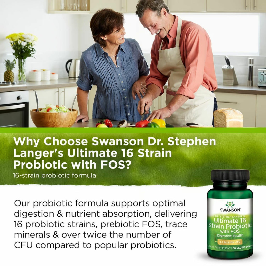 digestive support with 16-strain probiotics