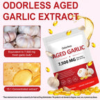 Digestive support with garlic softgels