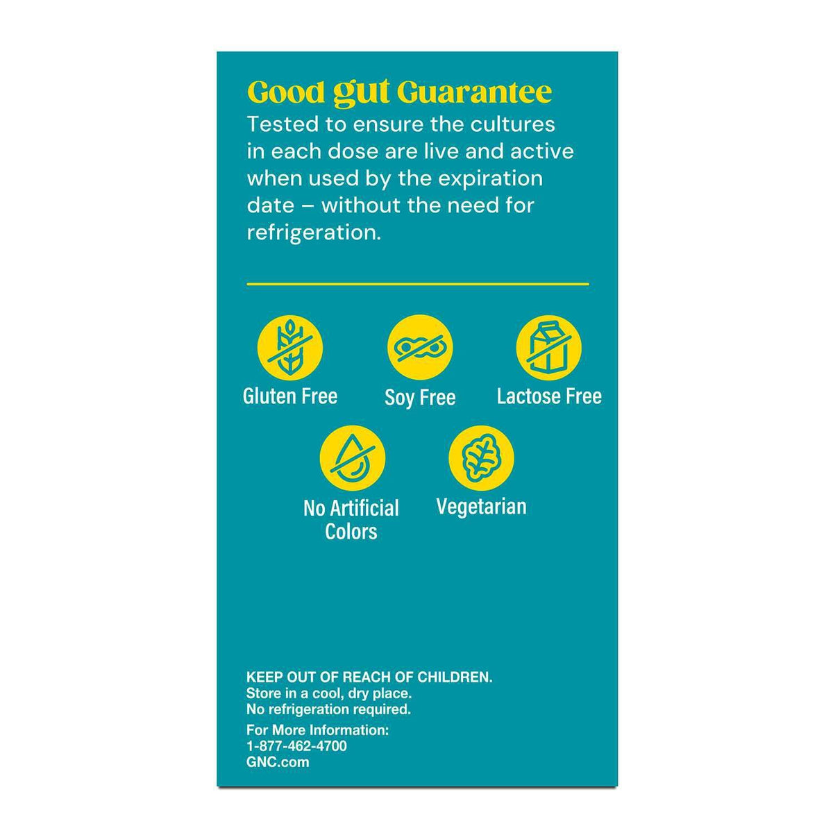 Digestive support with GNC probiotics