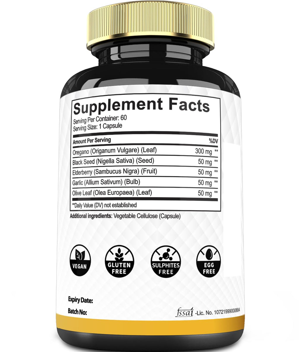 Digestive support with herbies oregano