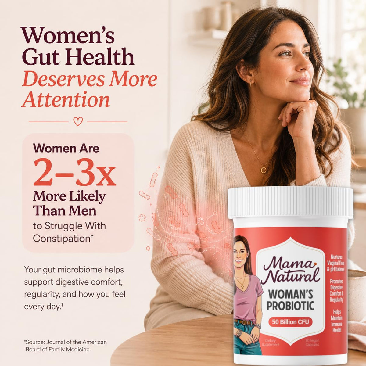 Digestive support with Mama Natural