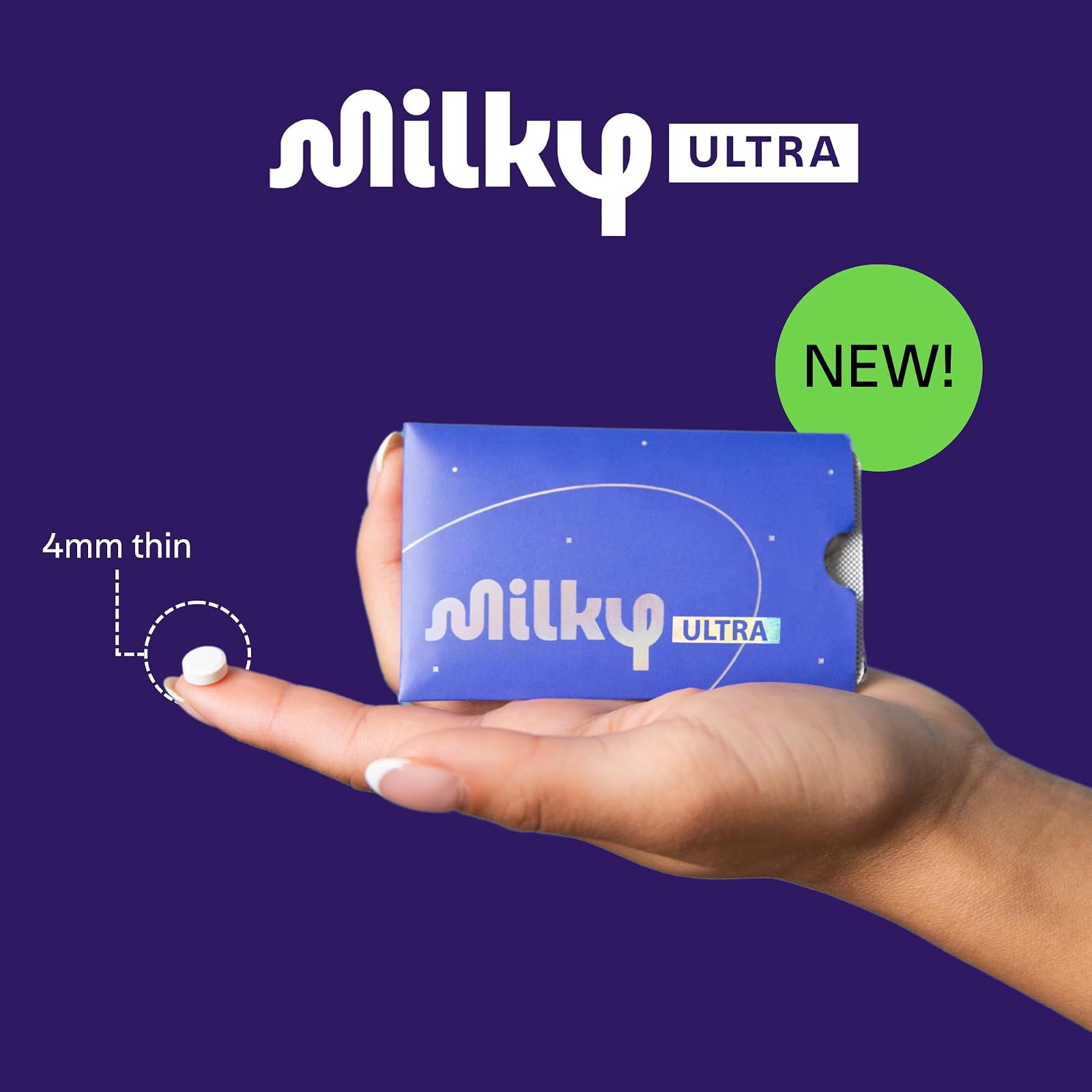 Digestive support with Milky lactase tablets
