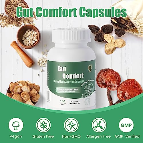 digestive support with mushrooms