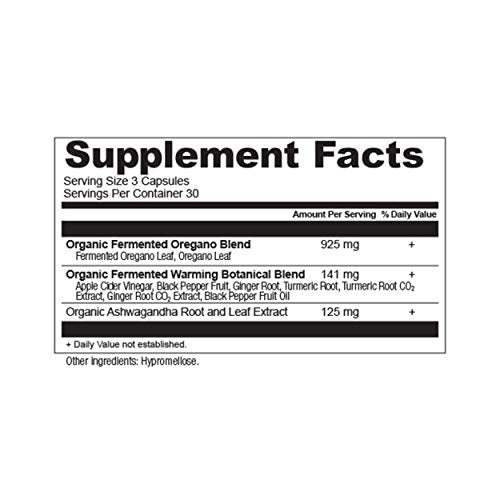 digestive support with oregano and ashwagandha