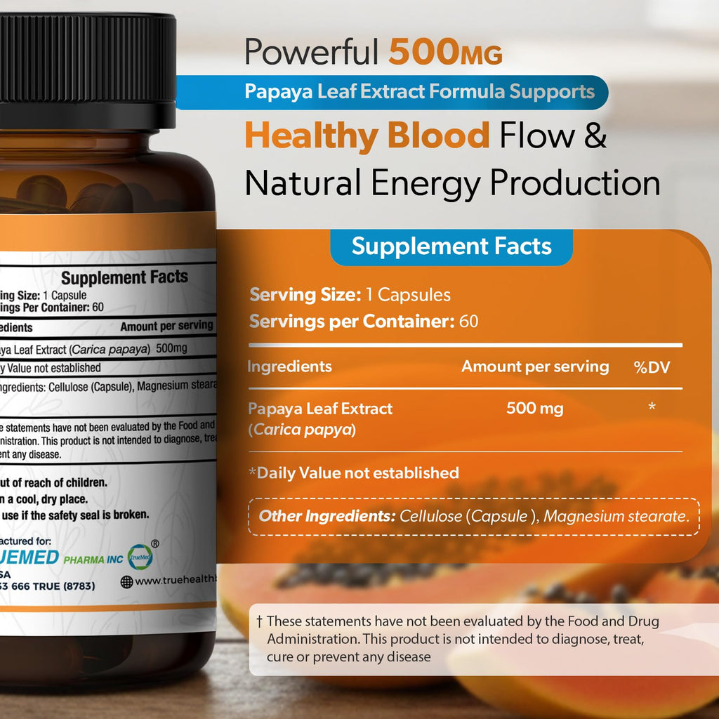 Digestive support with papaya extract