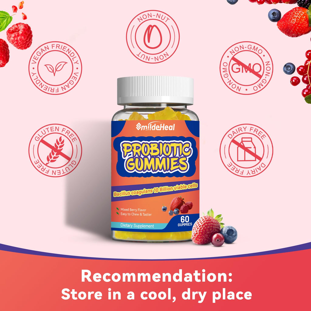 digestive support with probiotic gummies