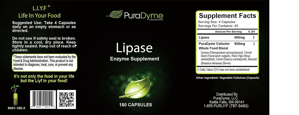 Digestive support with PuraDyme capsules
