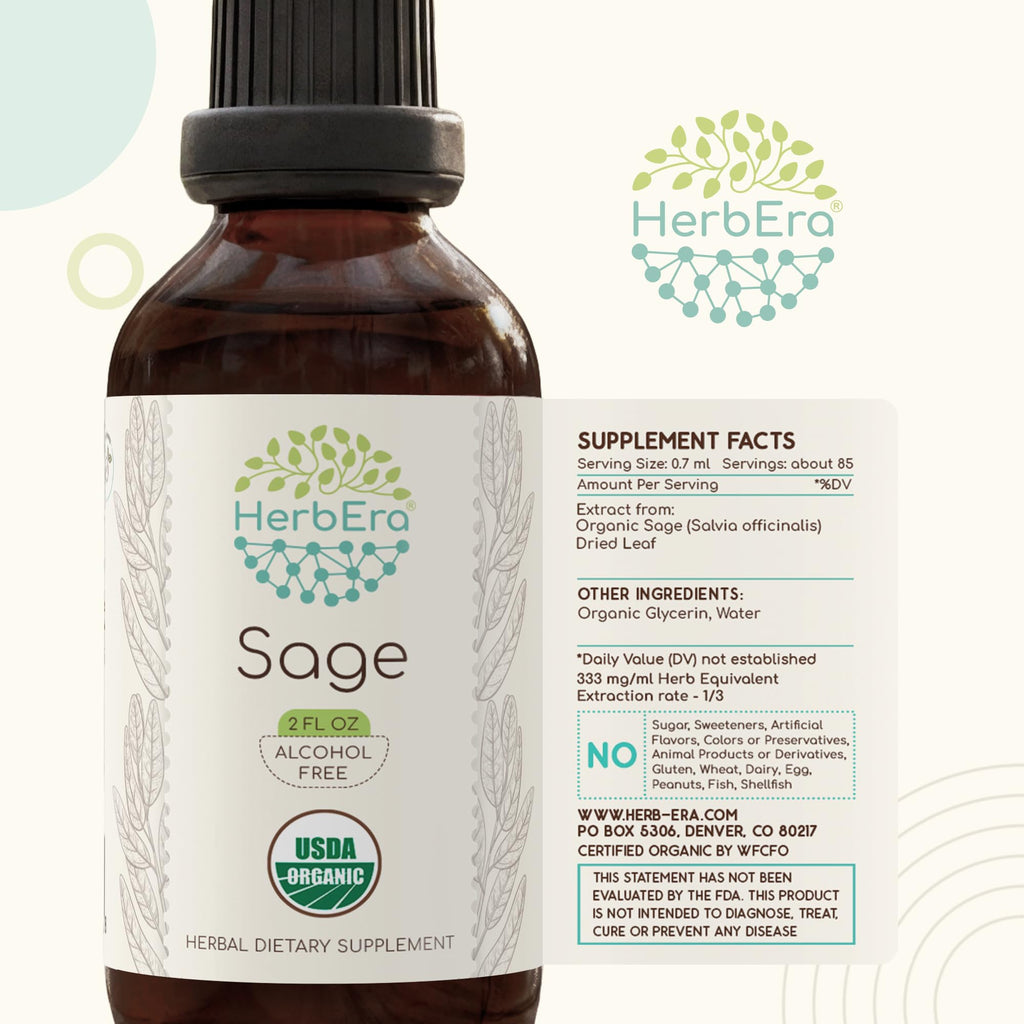 digestive support with sage tincture