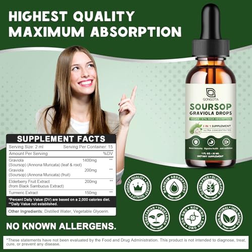 Digestive support with Soursop extract