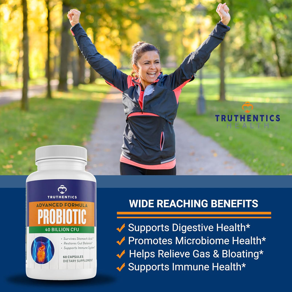 digestive support with TRUTHENTICS probiotics