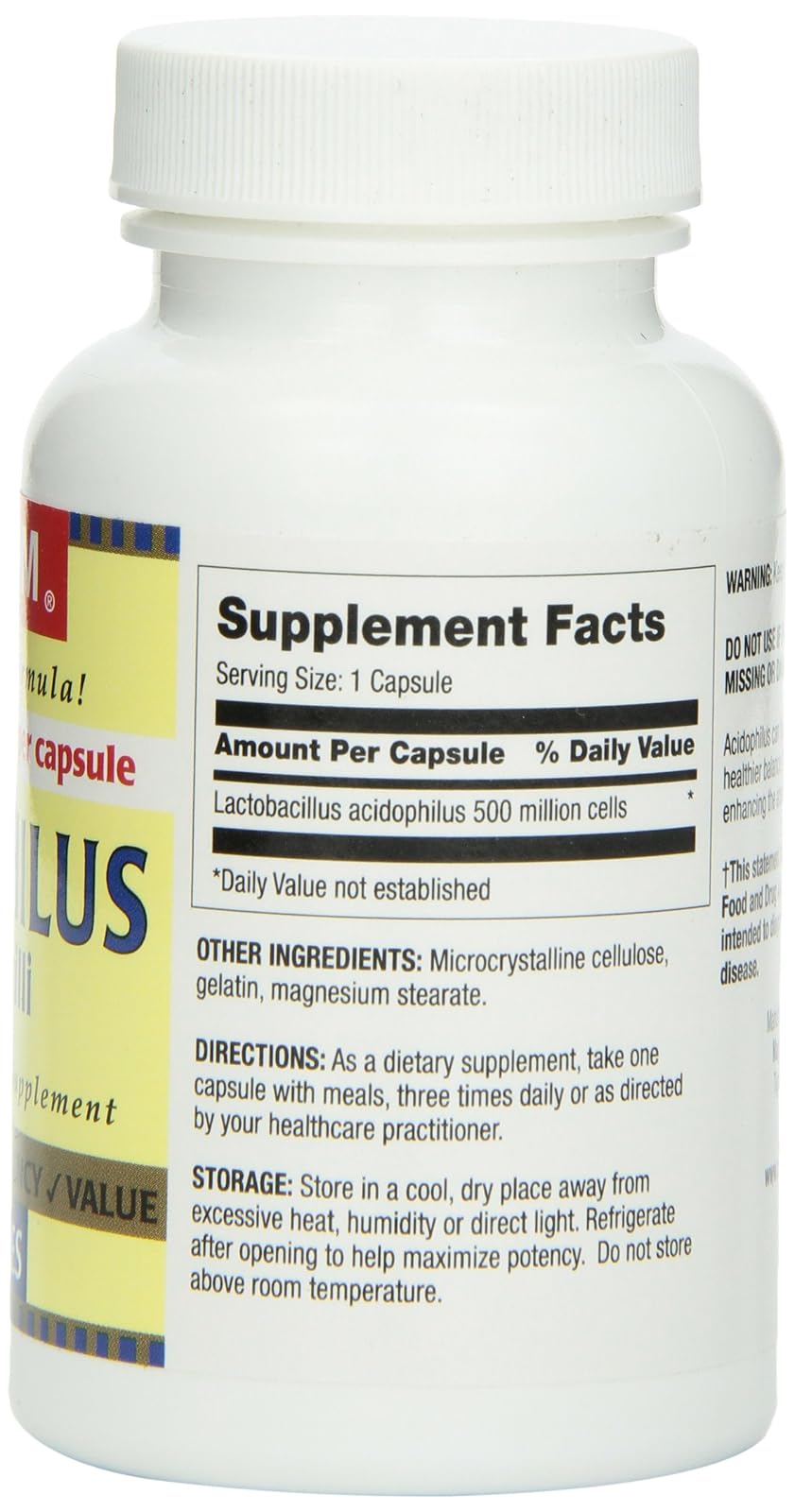 Digestive wellness from Optimum Acidophilus