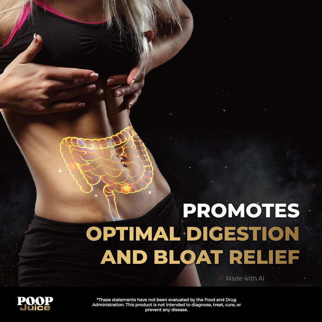 Digestive wellness with Poop Juice powder
