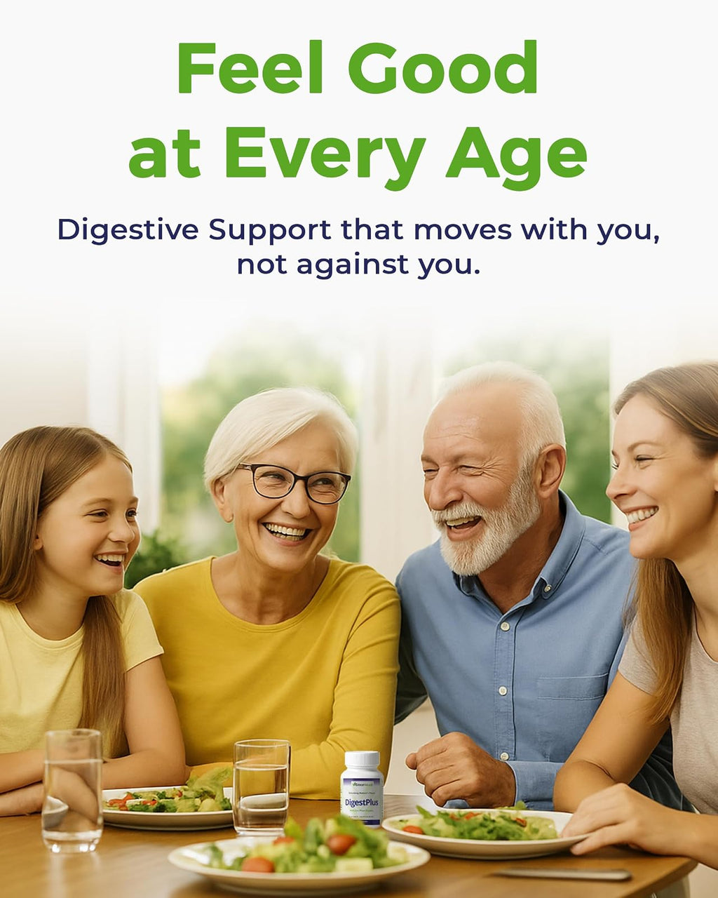 DigestPlus digestive enzymes for everyday wellness