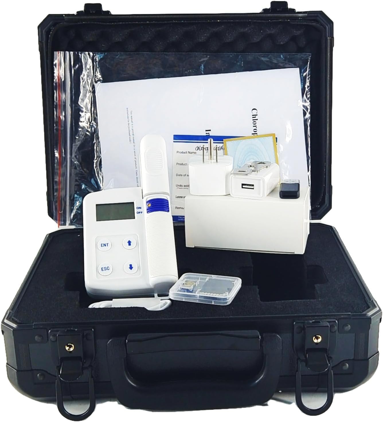 digital meter for chlorophyll analysis